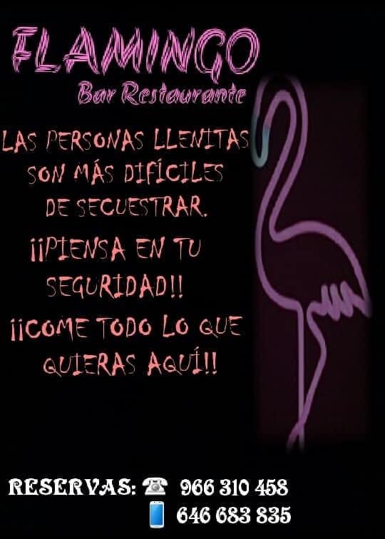 Restaurante Flamingo, Monovar - Carta del restaurante y opiniones