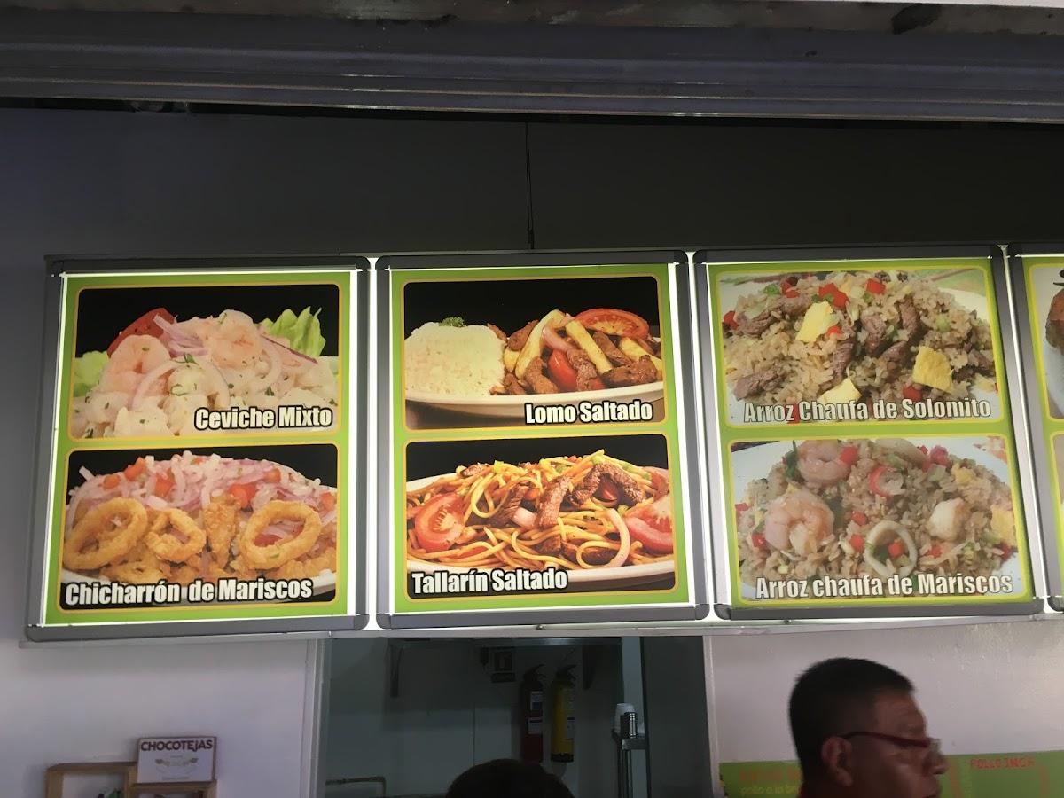 Menu at Pollo Inca restaurant, Envigado, Local 8