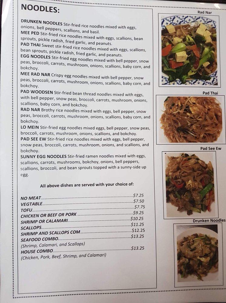 Menu at The Peanut House restaurant, Hickory