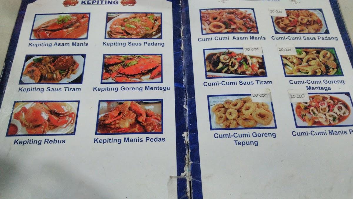 Menu at PONDOK IKAN BAKAR SEAFOOD DAN LALAPAN restaurant, Denpasar, Jl ...