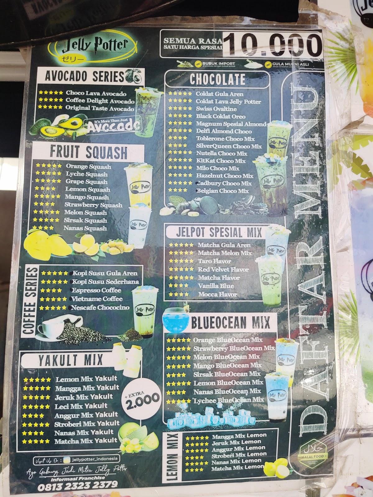 Menu at Jelly Potter Taekwang Subang restaurant, Subang