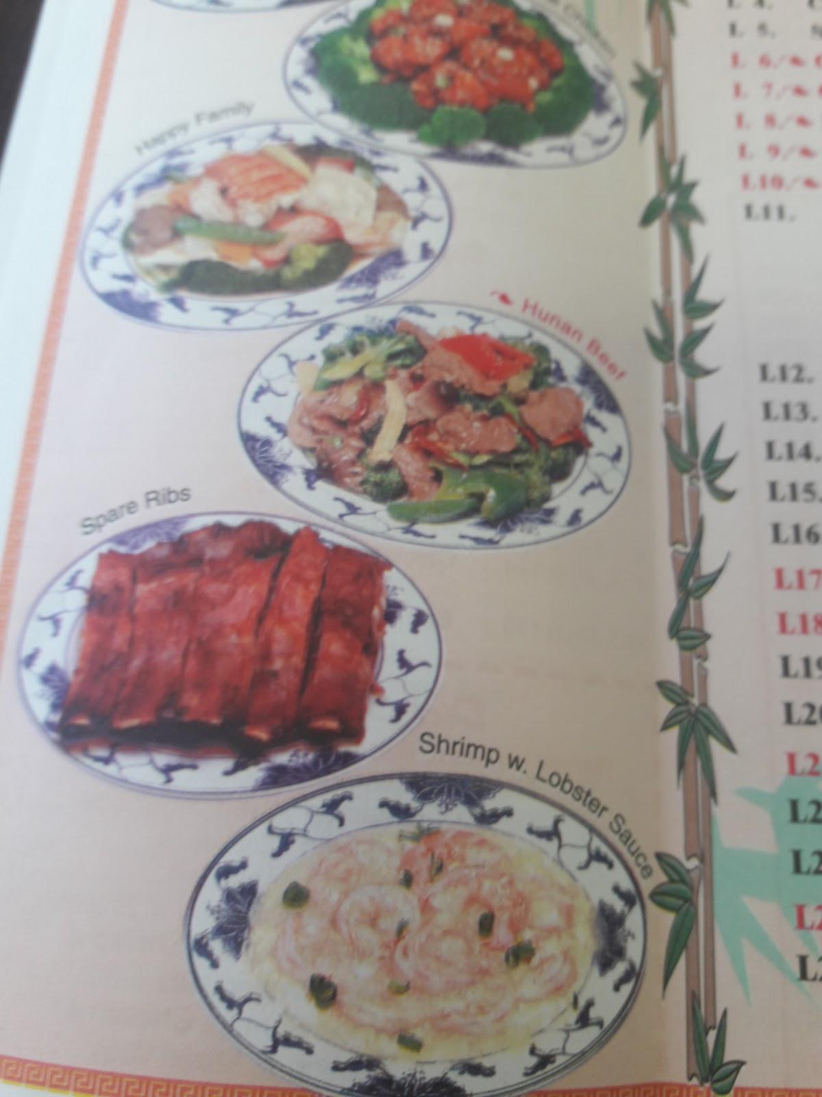 Menu at New Taste restaurant, Chestnut Ridge