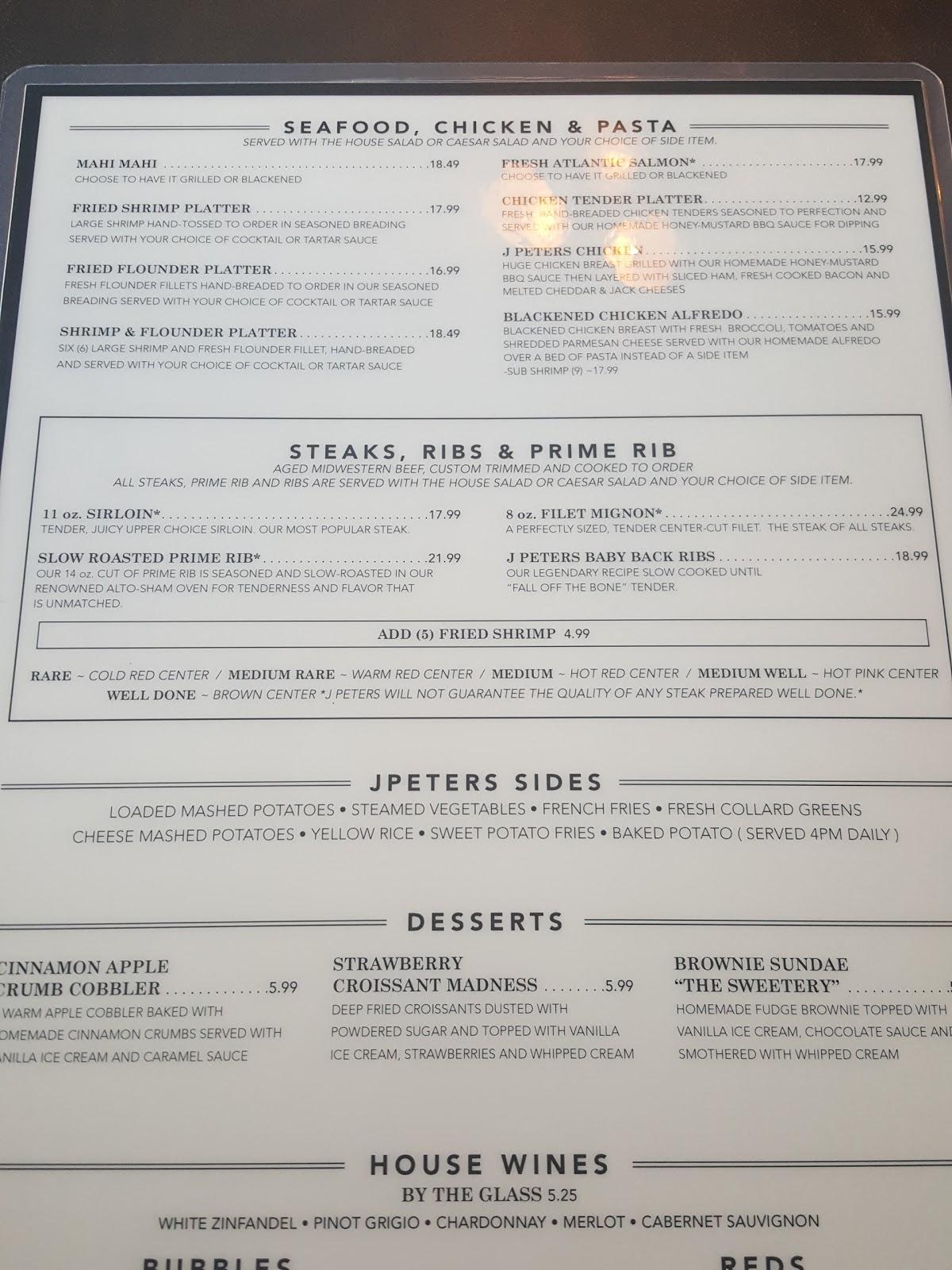 Menu at R Place pub & bar, Greenwood