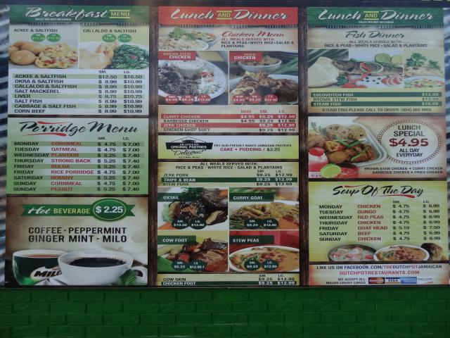 Menu at Dutch Pot Restaurant - Lauderdale Lakes, Lauderdale Lakes, N ...
