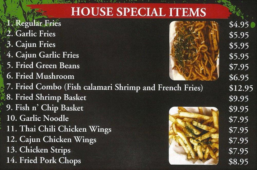 Menu at Jen Kitchen Chinese Restaurant, Sacramento