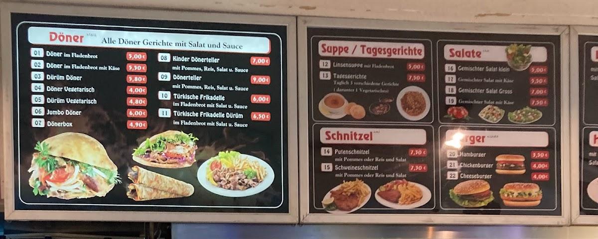 Menu au Arkadas Imbiss Kiel restaurant, Kiel