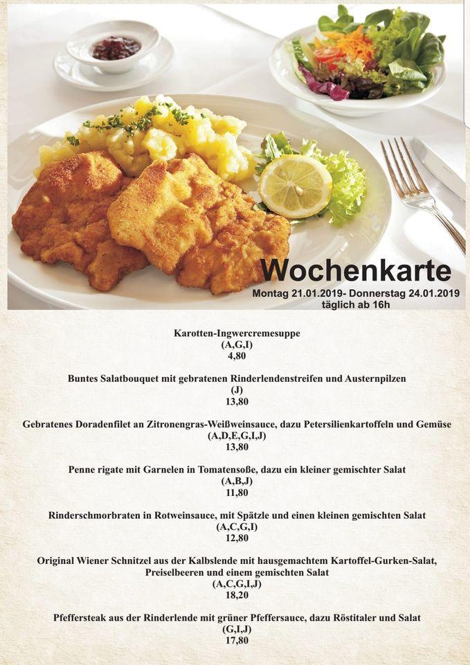 Menu at Gasthof Lerner restaurant, Freising