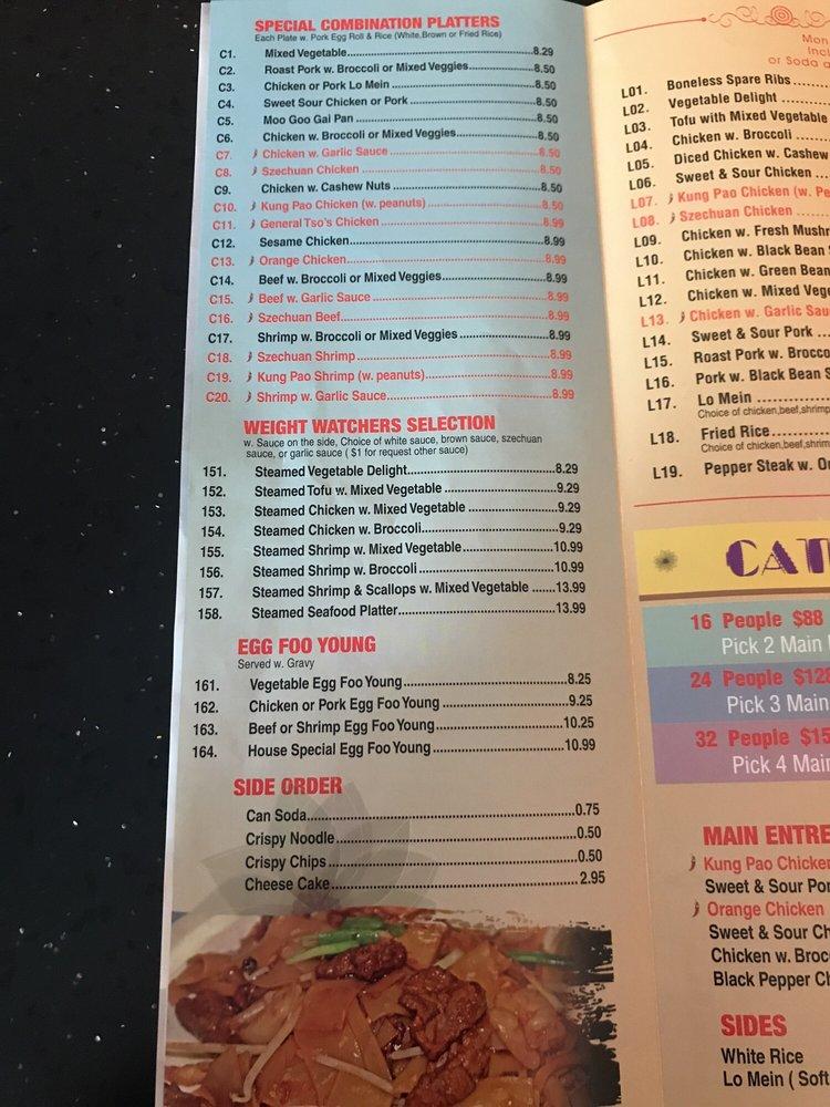 Menu at Red House restaurant, Scottsdale