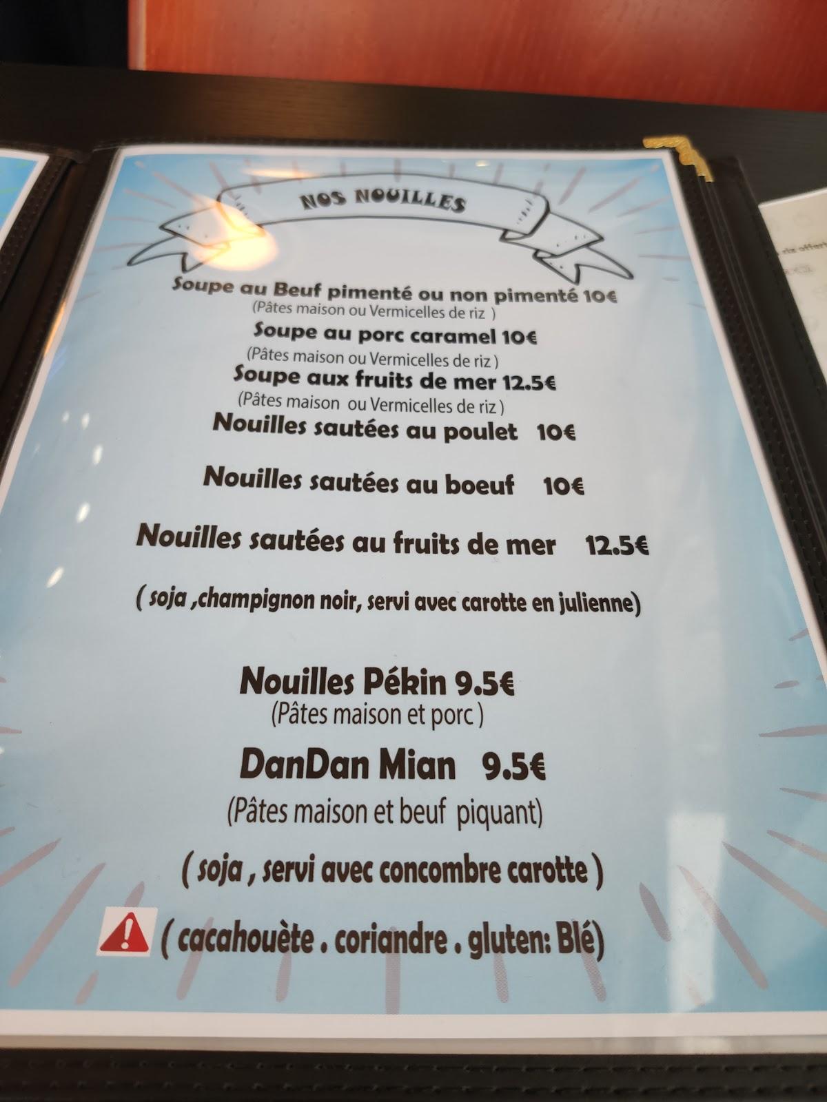 Menu au Sucré Salé restaurant, Saint-Lô, 3 Prom. des Alluvions