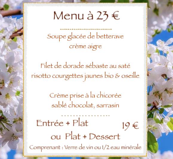 Menu au LUM table / cave / épicerie restaurant, Vaison-la-Romaine
