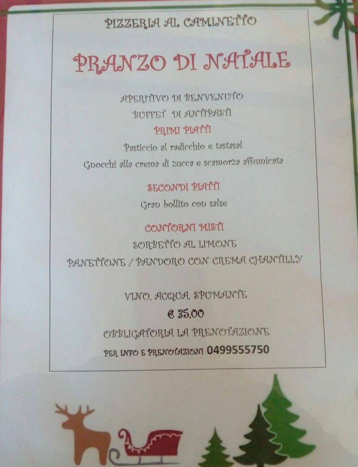 Menu da Pizzeria al Caminetto, Cartura, Via Padova