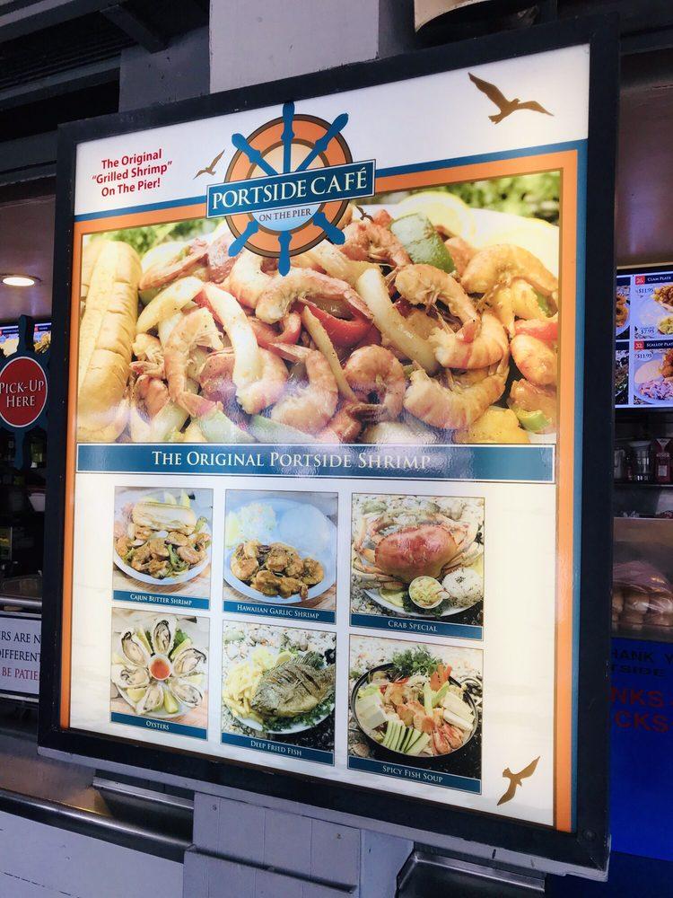 Menu at Portside Cafe, Redondo Beach