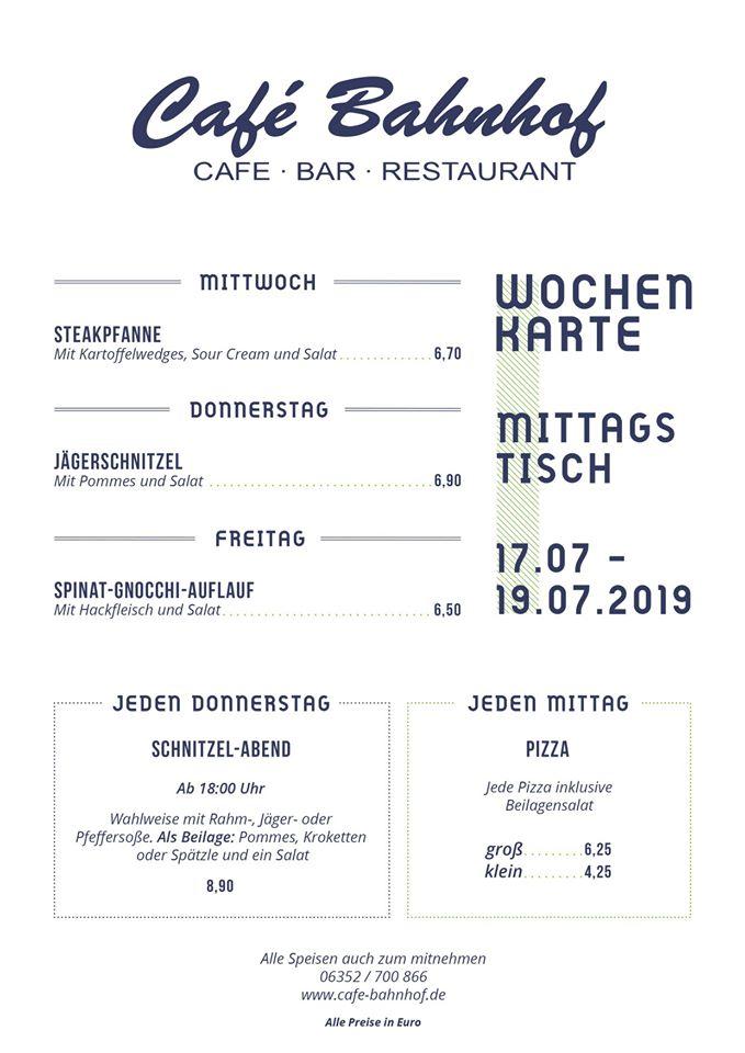 Menu au Friedemann'Z - Bar & Bistro, Commune fusionnée Kirchheimbolanden
