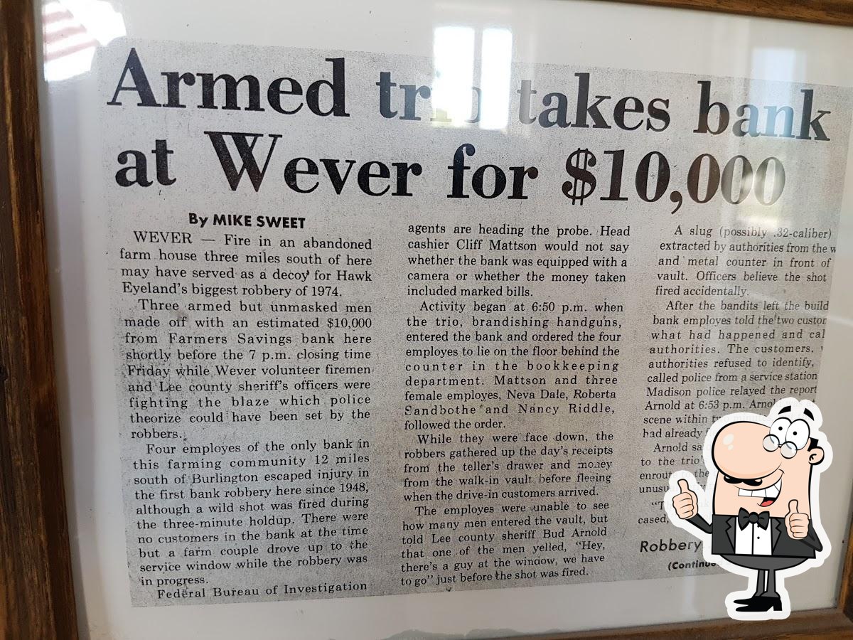 Green Bay Bar & Grill, Wever - Restaurant menu, prices and reviews