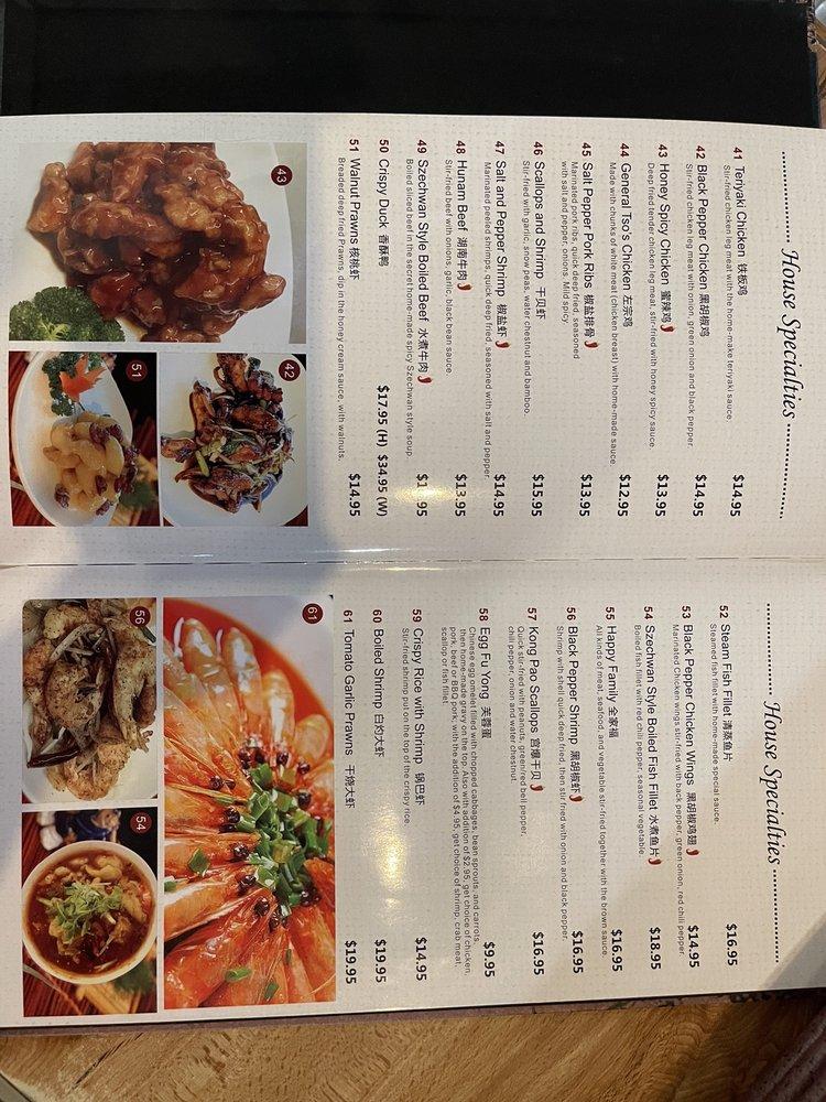 Menu at Chef Cheng's Chinese Restaurant, Elko