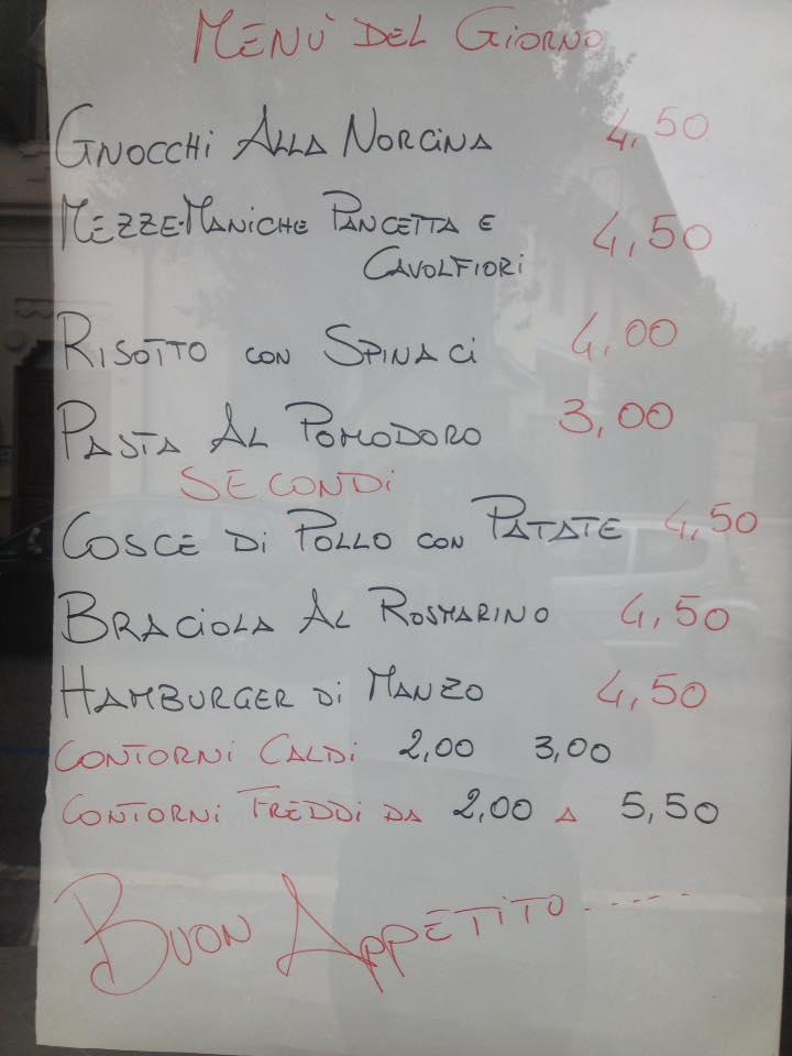 Menu at FREE FLOW restaurant, Avezzano