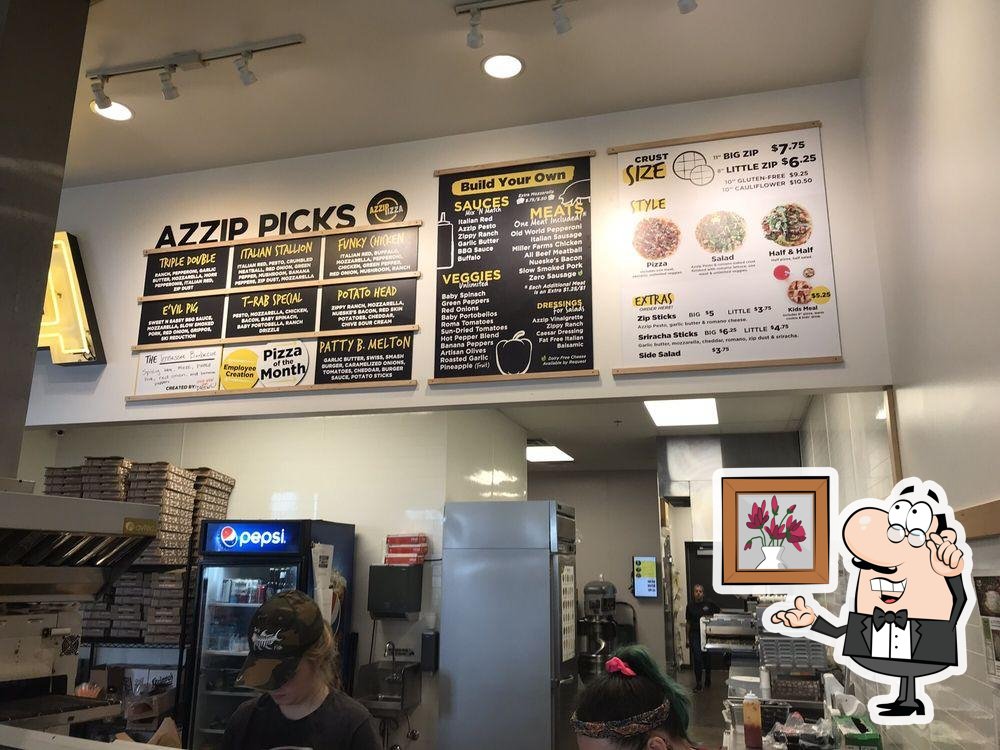 Azzip Pizza, Lafayette - Restaurant menu, prices and reviews