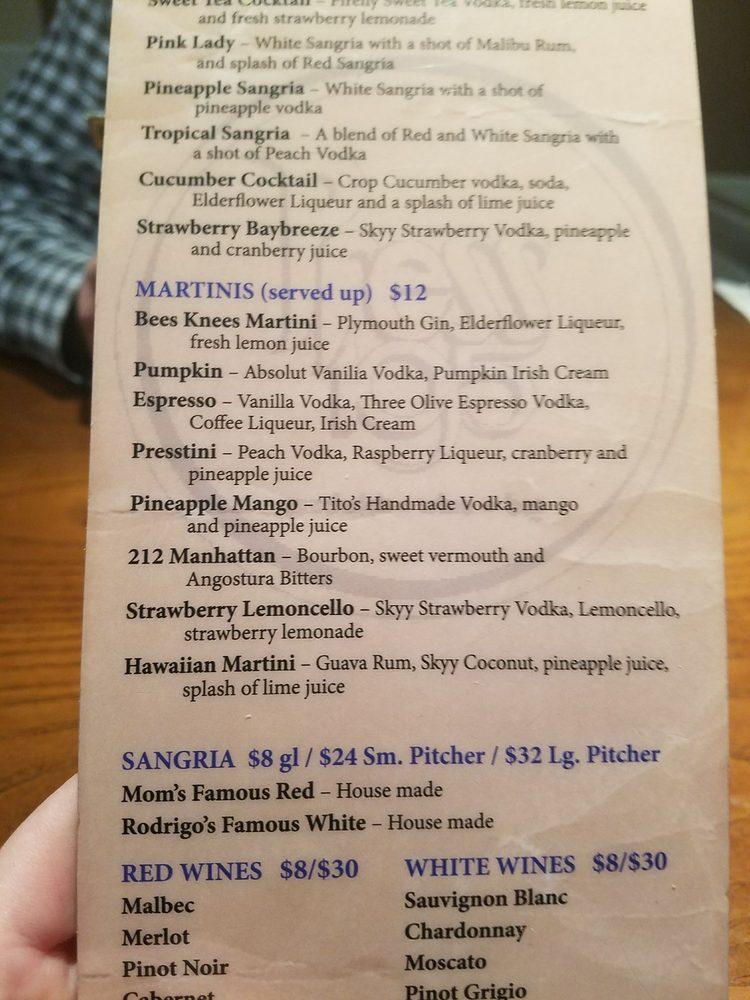 Menu at Press 195 pub & bar, Rockville Centre, 22 N Park Ave