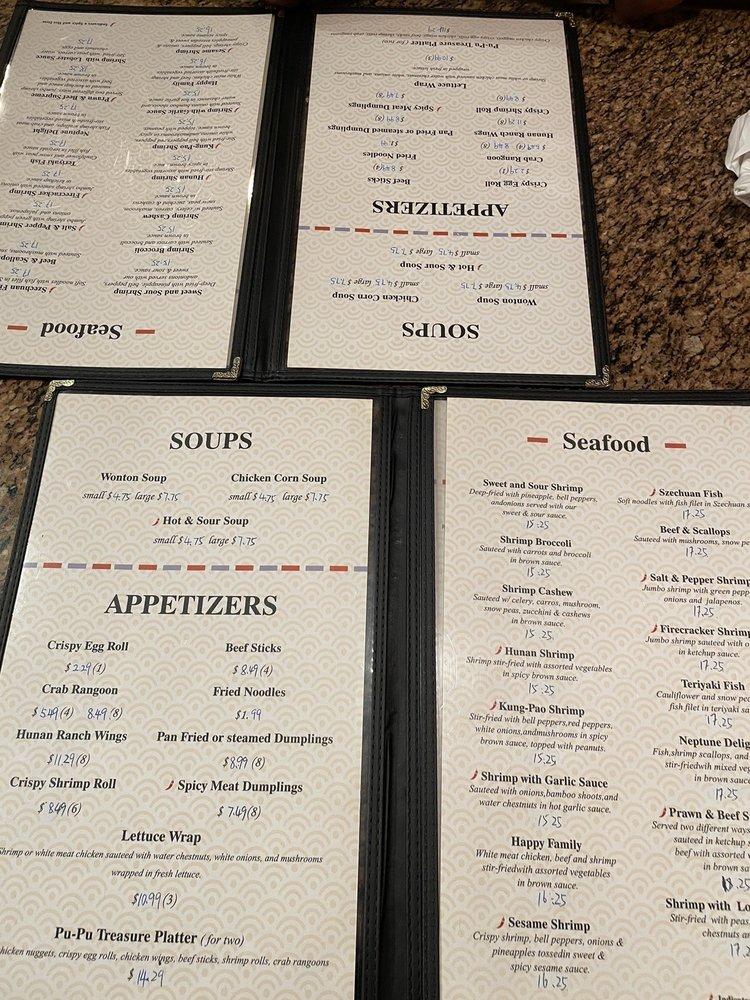 Menu at Hunan Ranch restaurant, Austin, Avery Ranch Blvd ste c300