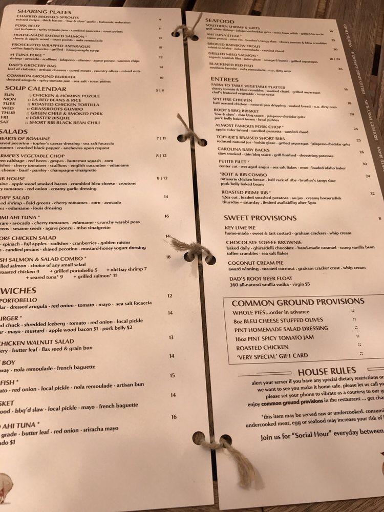 Menu at The Macintosh pub & bar, Phoenix, E Camelback Rd