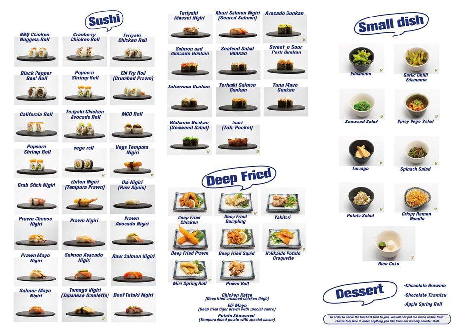 Carta del restaurante KUMO Japanese Cuisine, Christchurch