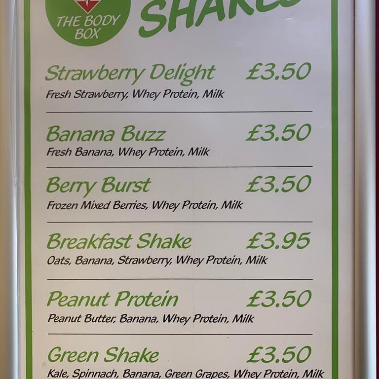 Menu at Cronton Lane Bakery, Widnes