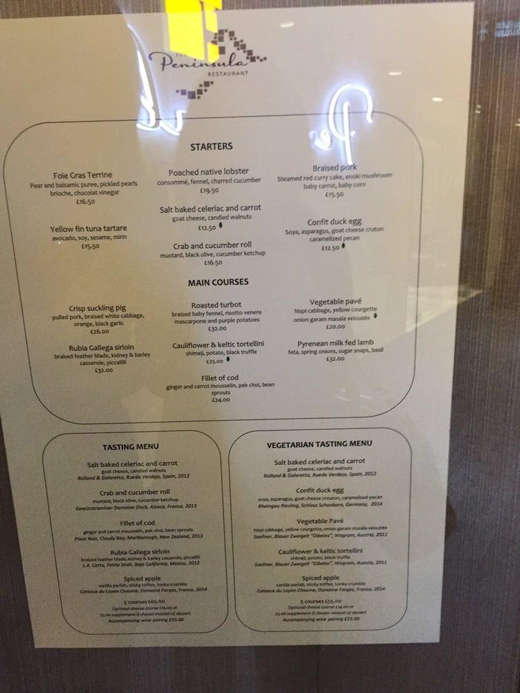 Menu at Clipper Bar, London, 1 Waterview Dr