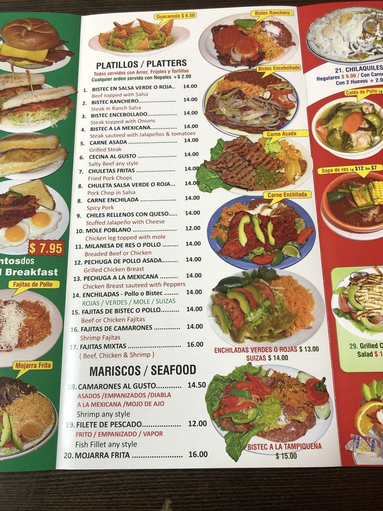 Menu at Santos 2 restaurant, New York City