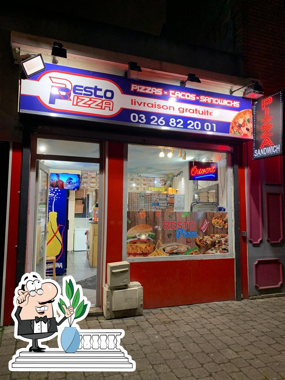 Resto Pizza pizzeria, Reims - Restaurant menu and reviews
