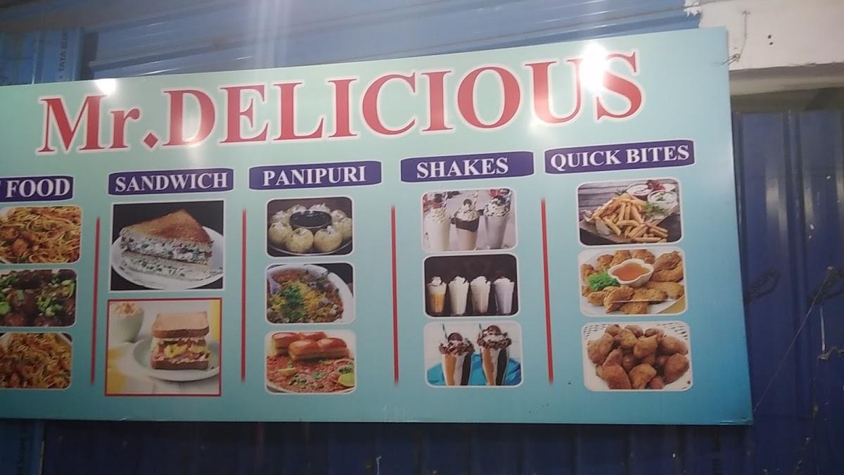 Menu at Mr Delicious food court, Hanamkonda
