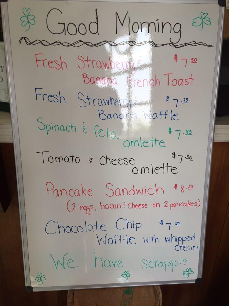 Menu at Larkin's Restaurant, Wildwood