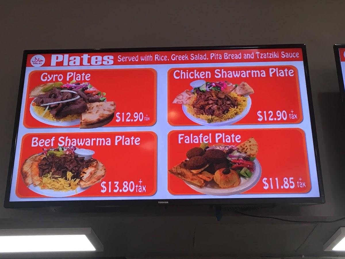Menu at Gyros House restaurant, El Cajon, 415 Parkway Plaza