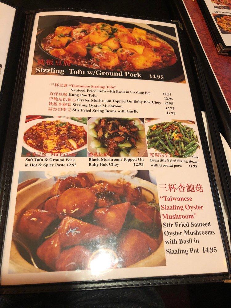 Menu at Bao Su a Chinese Cuisine restaurant, Simi Valley
