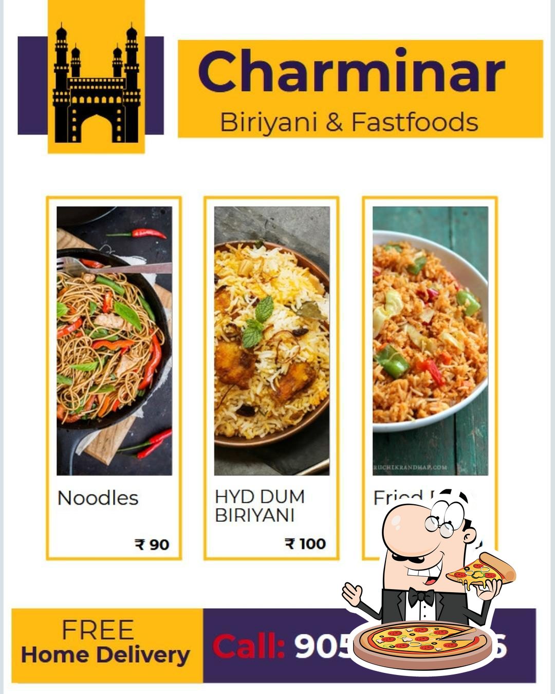 Charminar biriyani and Fastfood, Naidupeta - Restaurant menu and reviews