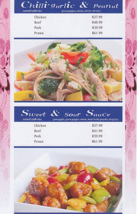 Menu at Starpark Sushi Restaurant, Worcester