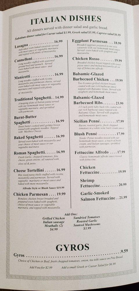 Menu at Contos Pizza & Pasta pizzeria, Lake Stevens