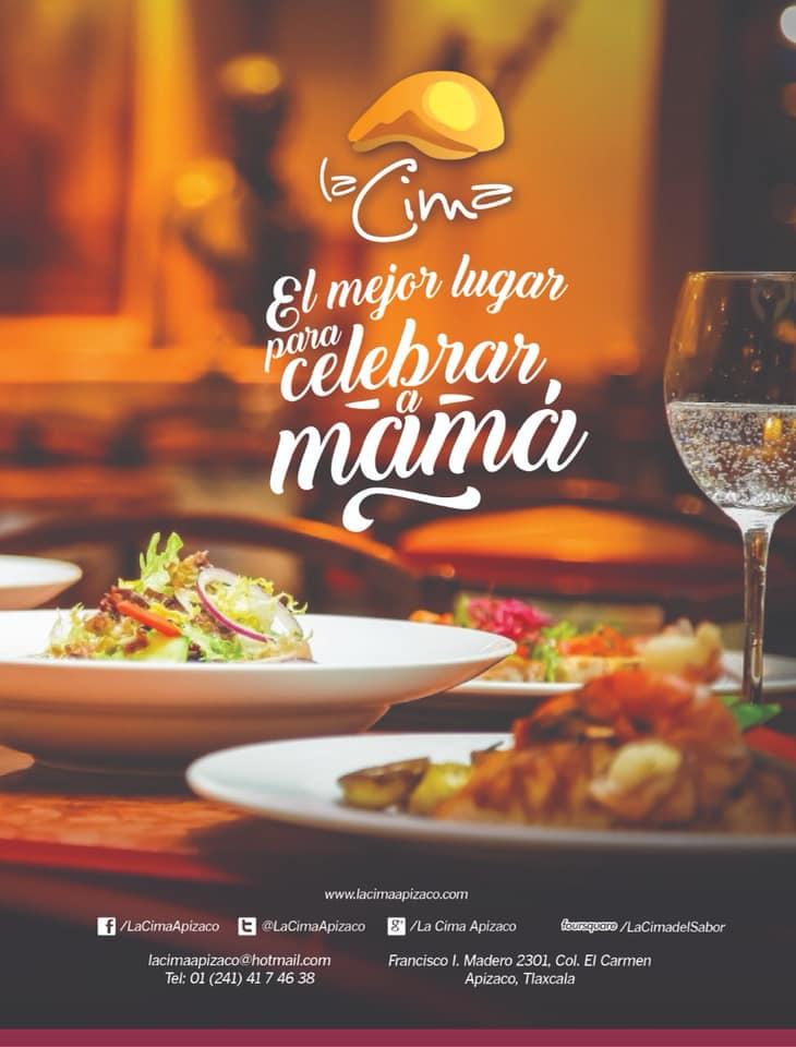 Menu at La Cima Restaurante Bar, Apizaco
