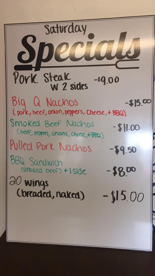 Menu at Mr BBQ's Catering LLC-Kiwan Guyton, Smithton