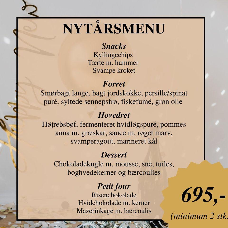 Menu at Brasseriet Søllestedgaard tidl. Den Grønne Verden restaurant ...