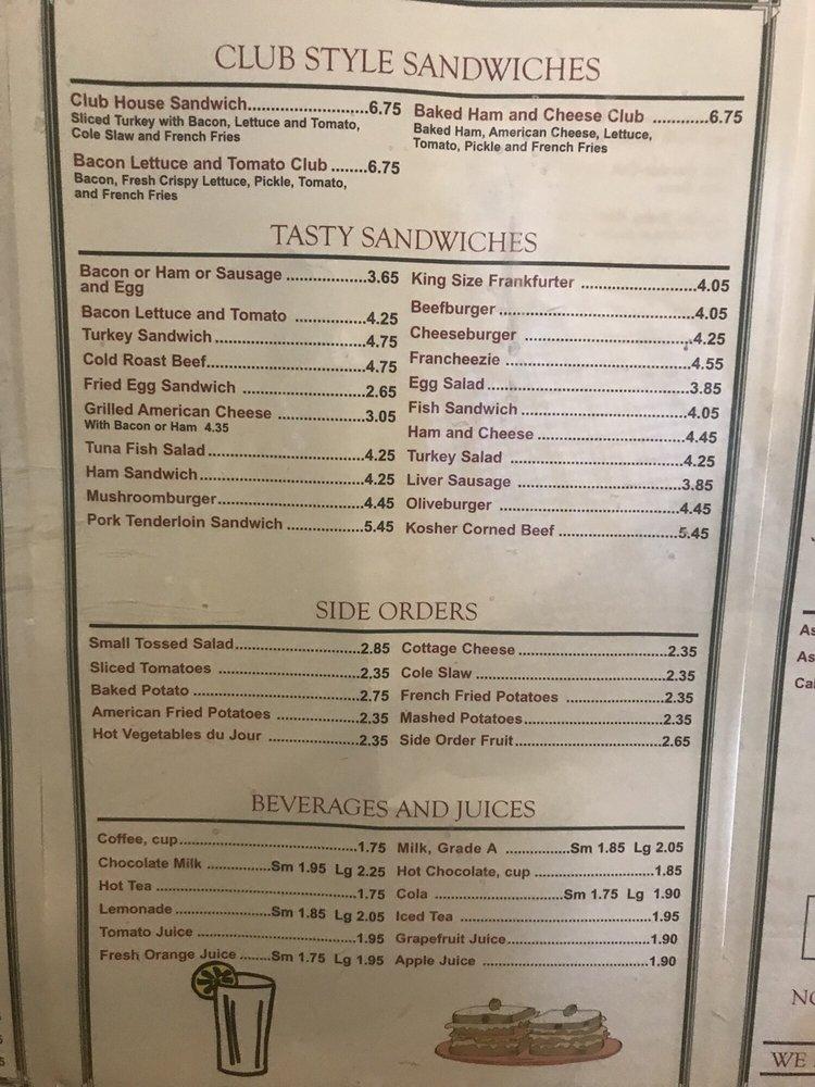 Menu at Country Cup Restaurant, Countryside