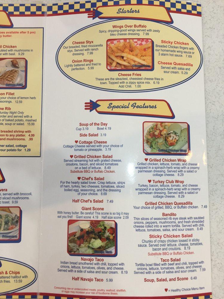 Menu at One Man Band pub & bar, Lehi