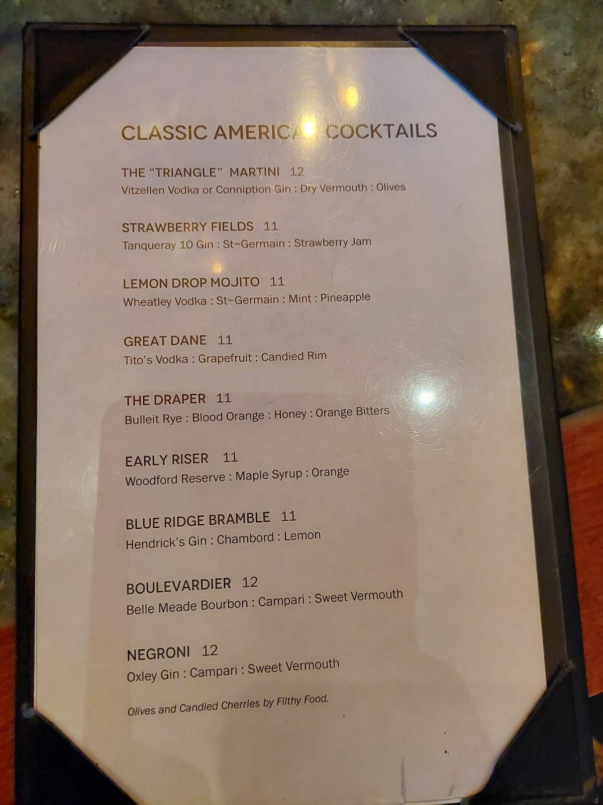 Menu at Stoney River Steakhouse and Grill, Chapel Hill, 201 S Estes Dr ...