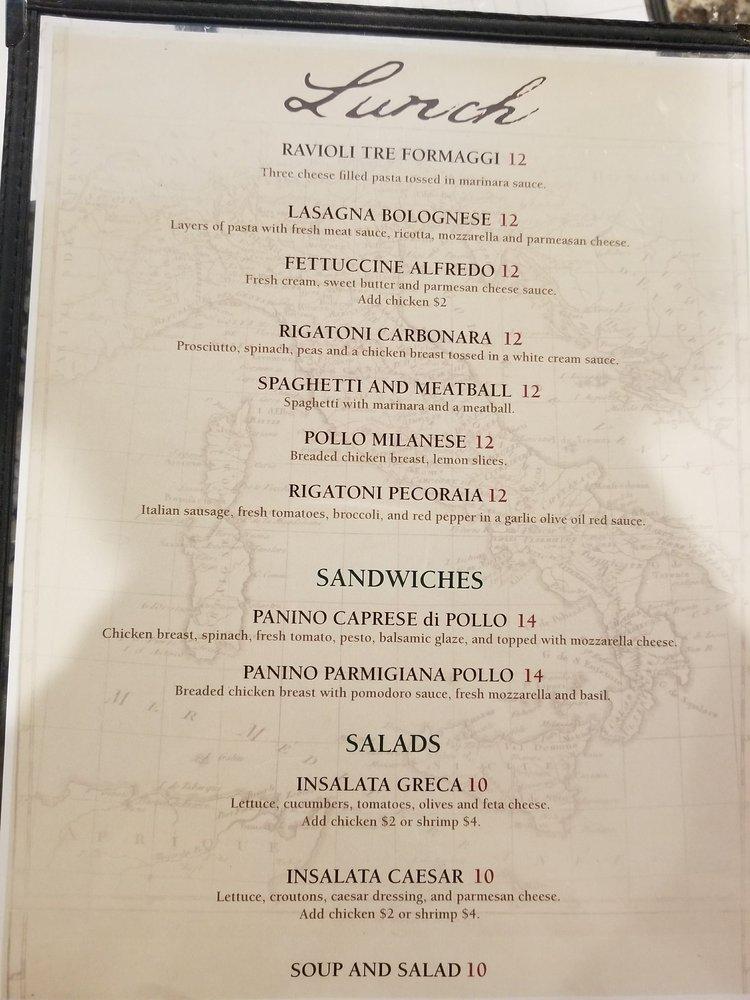Menu at Koral Kafe Bar & Grill, Washington