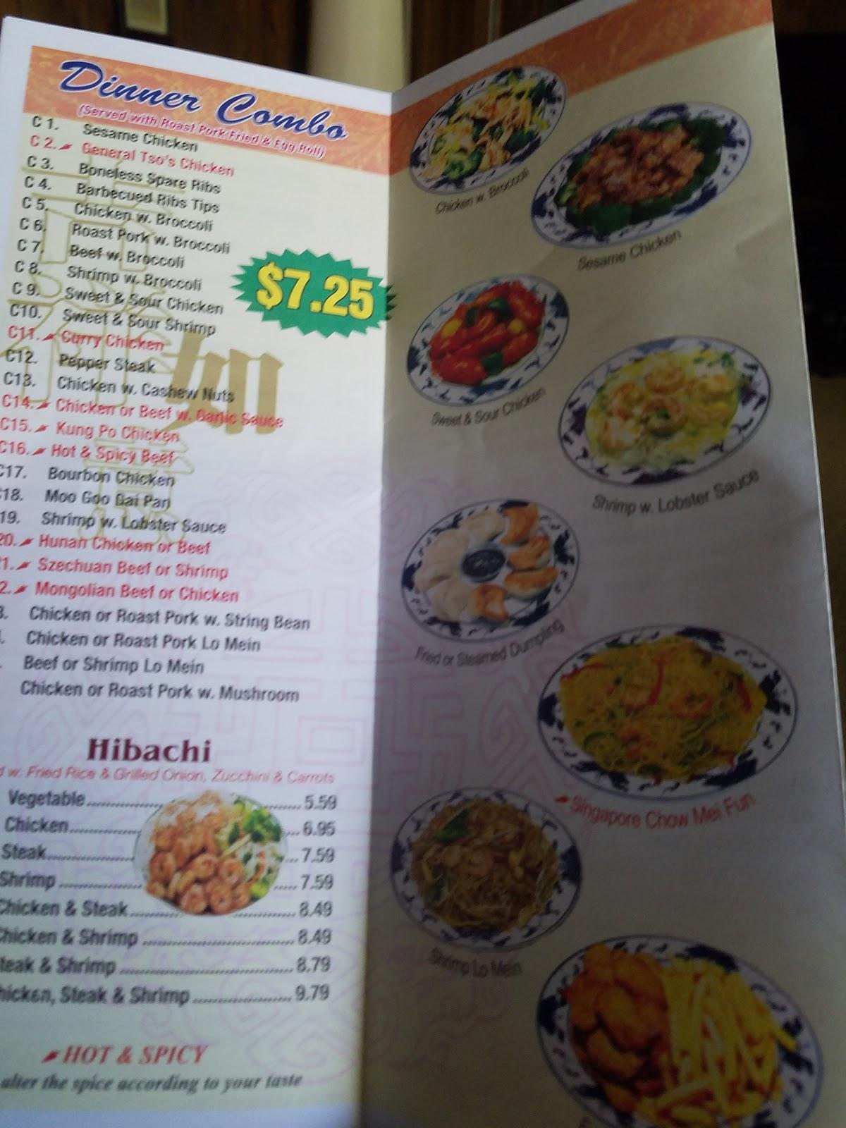 Menu at Yummy Cuisine restaurant, Florence