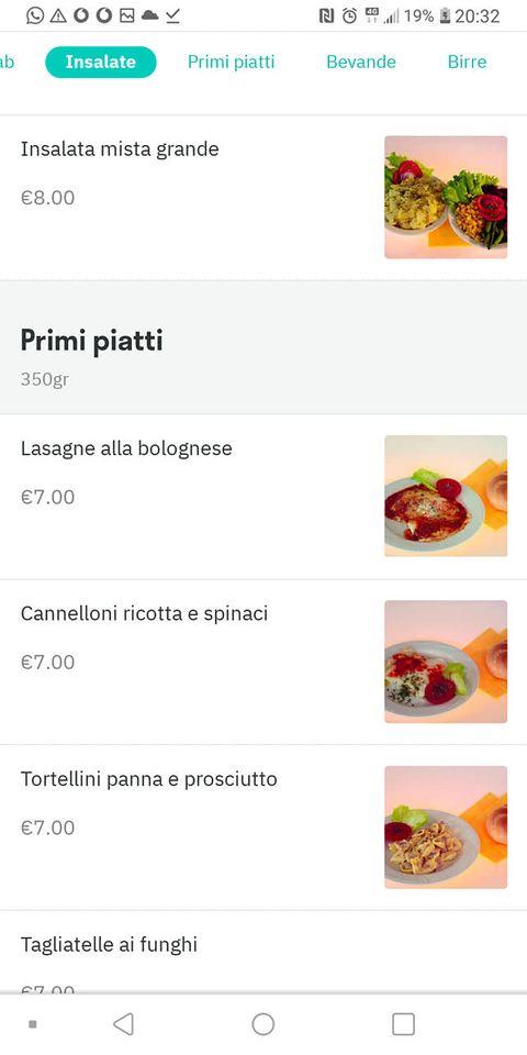 Menu at Imbiss Snackpoint pub & bar, Bolzano