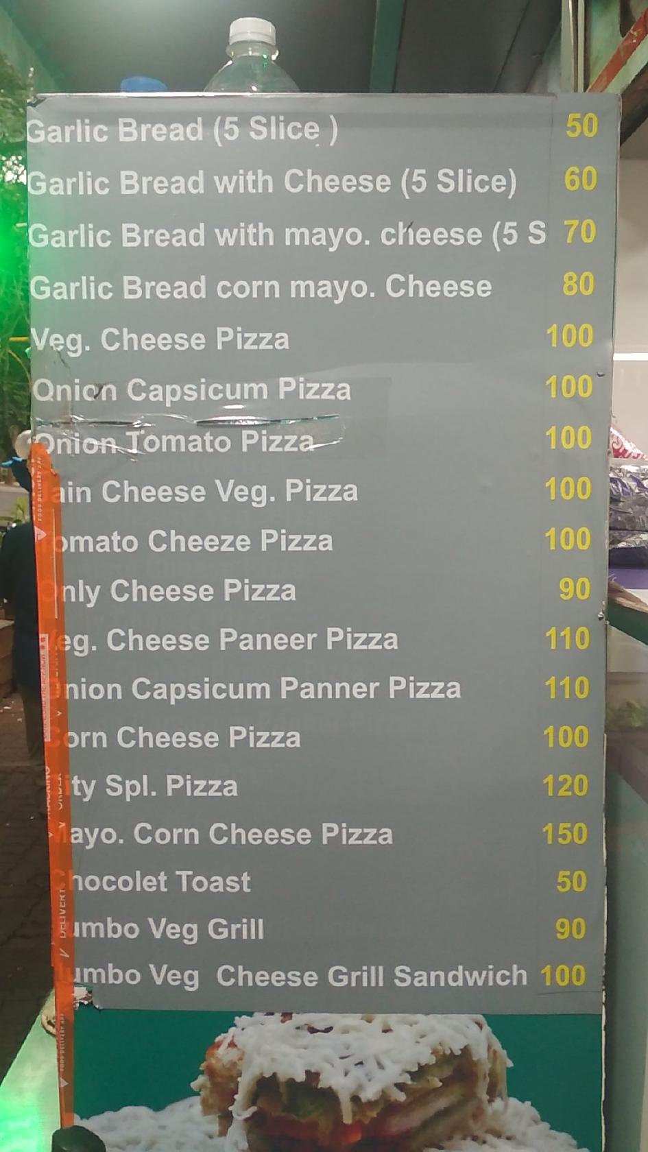 Menu at City Sandwich Grill & Pizza, Thane, Shop No. G3