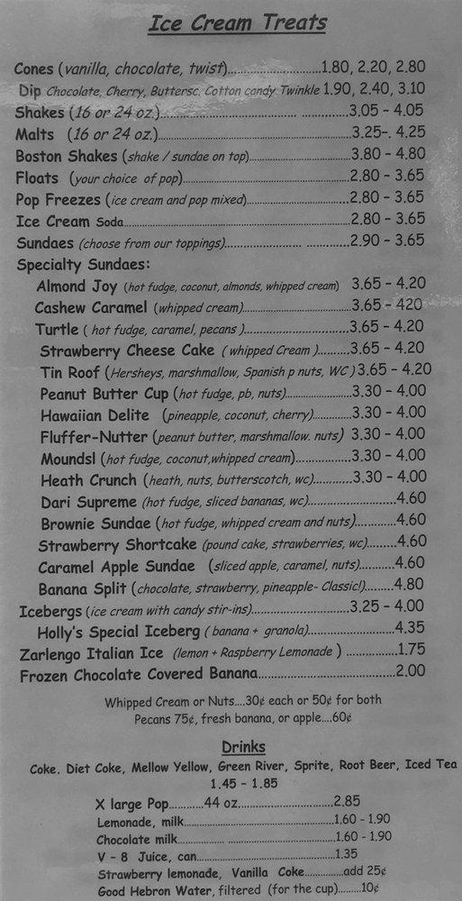 Menu at Dari pub & bar, Hebron