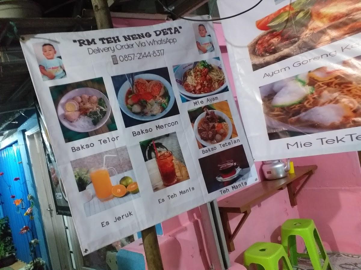 Menu at Rm Teh Neng Deta Cianting restaurant, Gununghejo