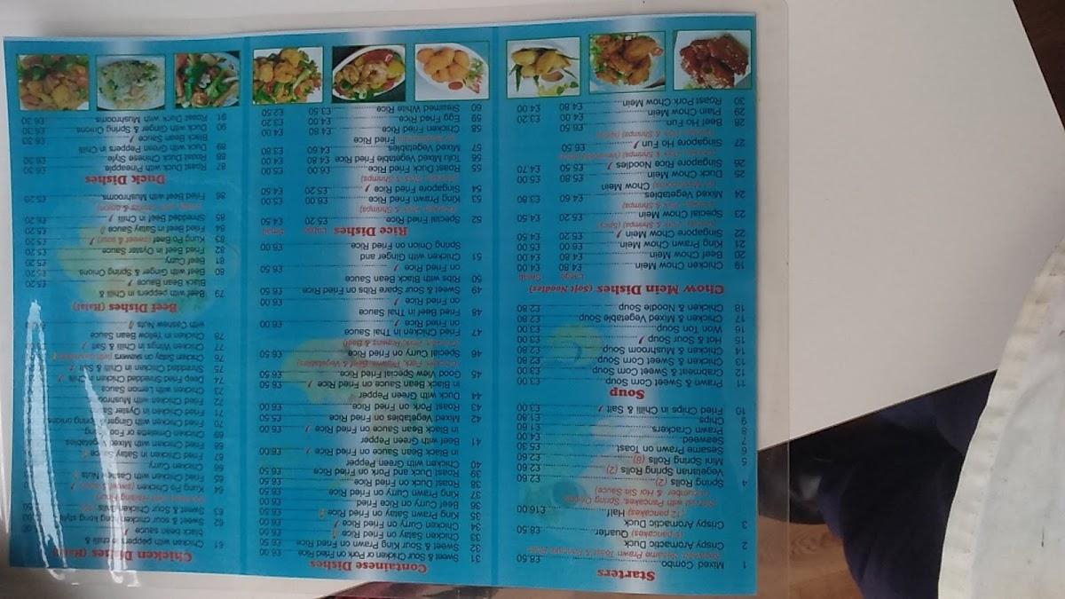 Menu at Good View Chinese Takeaway fast food, London, 324 Lea Bridge Rd