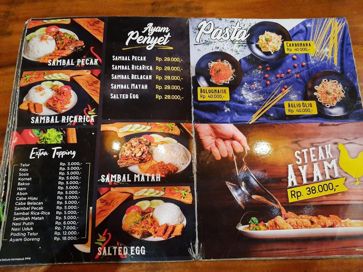 Menu at Garpoo Cafe, Medan, Jl. Mayjen D.I Panjaitan No.185